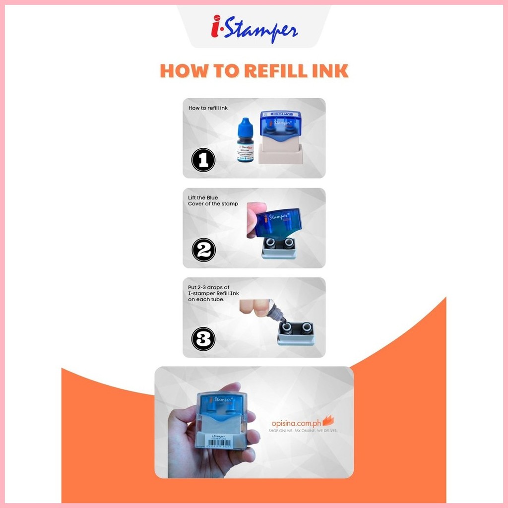 I-STAMPER PRE INKED STAMPP17 PAID CASH/CHEQUE (RED) | Shopee Philippines