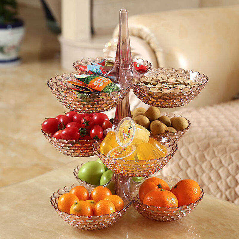 Multi-Layered Fruit Stackable Crystal Texture Creative Snac Bread ...