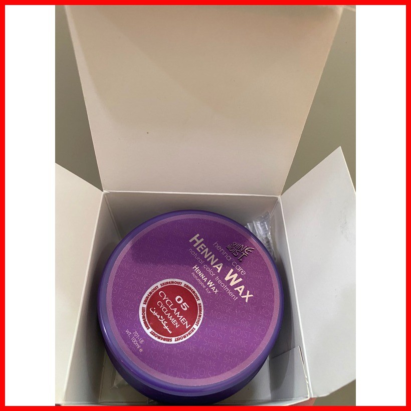 Shine Moist Henna Wax cellophane wax Hair color | Shopee Philippines