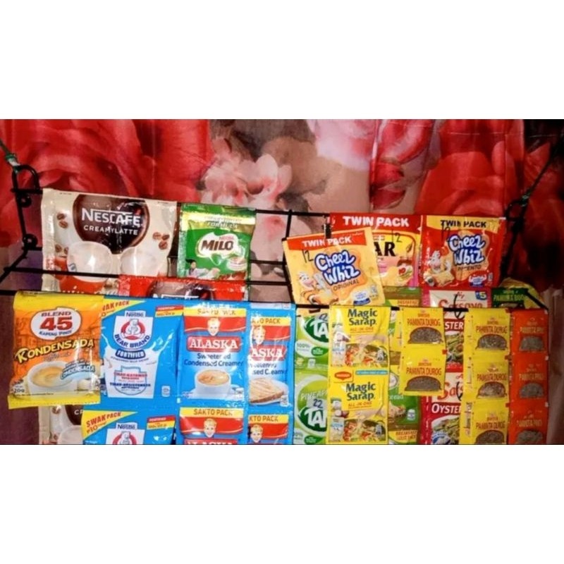 Hanging Sachet Rack Double | Shopee Philippines