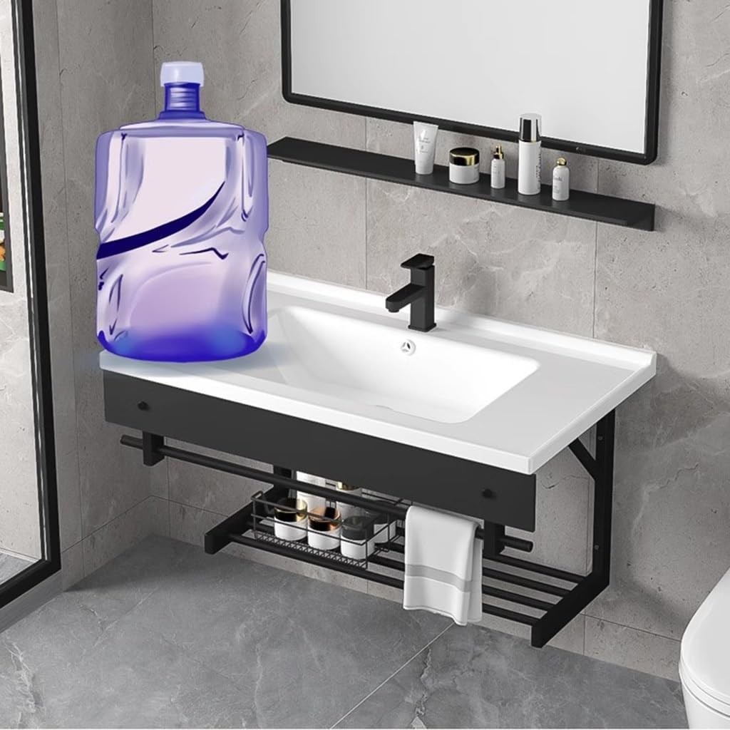 Wall bracket washbasin Small Hand Wash Basin Right Square Ceramic Basin ...