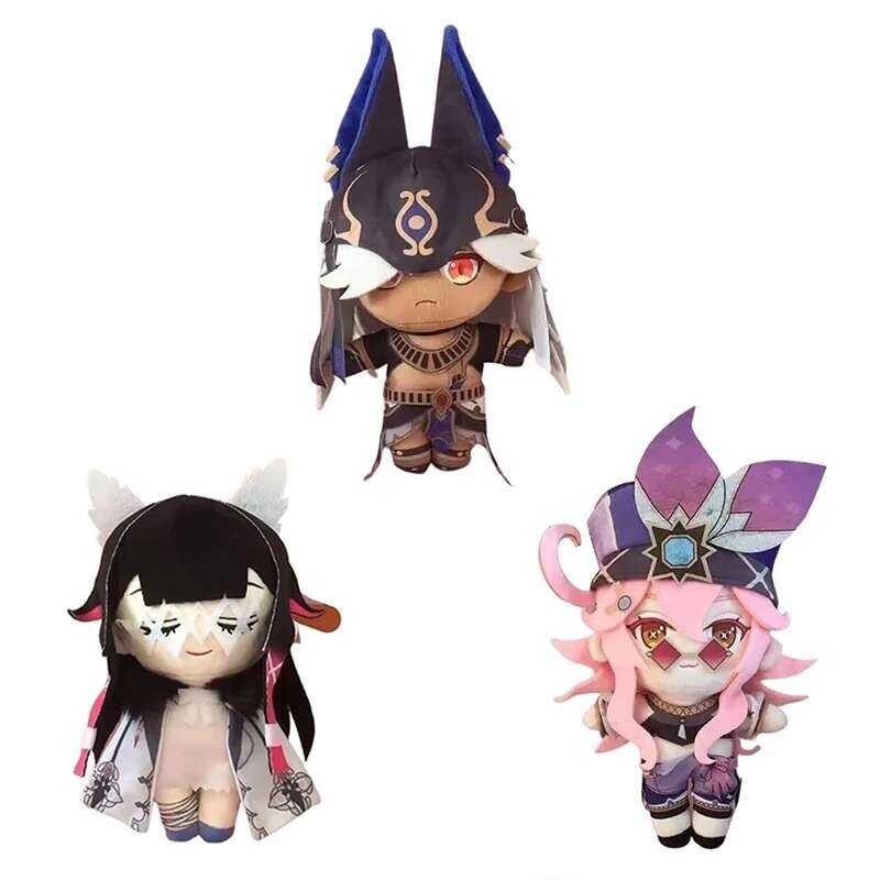 Genshin Impact Anime Cyno Columbina Dori Cosplay Plush Doll Toy Cute ...
