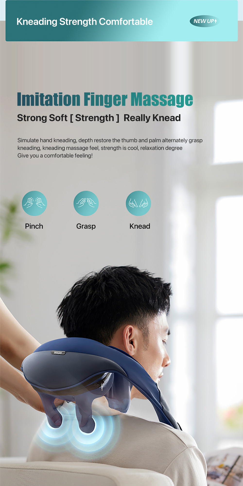 Philips Neck Massage Neck and Shoulder Massage Trapezius Massage Muscle ...