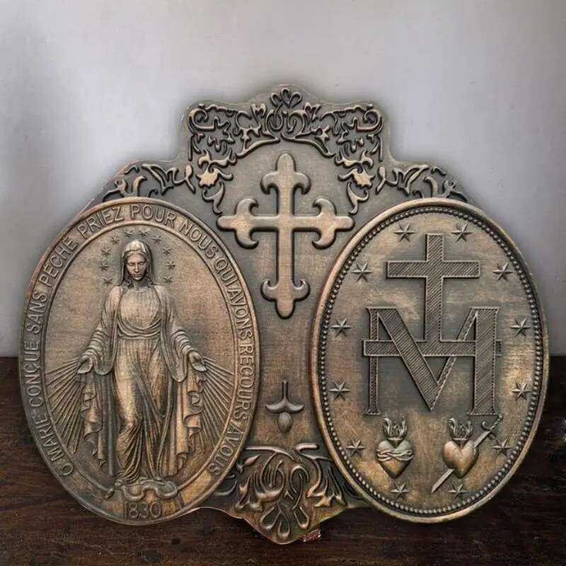 W Ang Aming Lady Of Ima Decor Miracles Mary Apparition Holy Plate ...