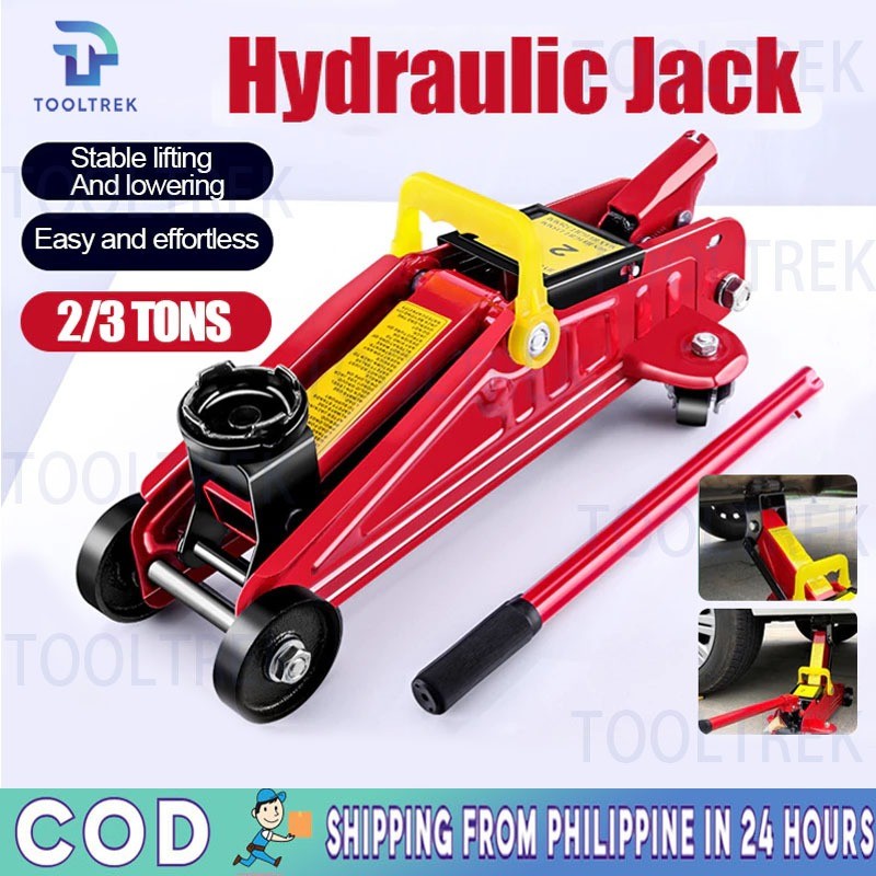 2T Adjustable Jack Heavy Duty Hydraulic Jack 3 Tons Floor Jack for Car ...