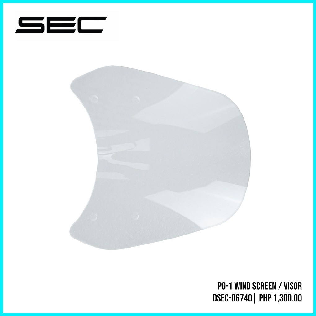 SEC Wind Screen For Motorcycle PG-1 Wind Screen Visor (DSEC-06740 ...