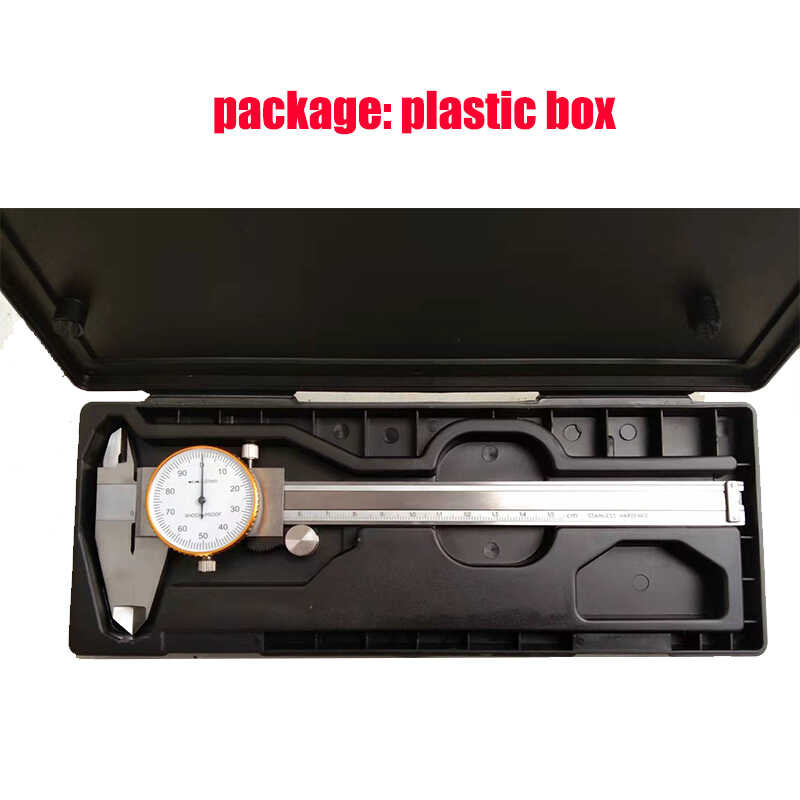 Shock 1 Proof Metal Dial Calipers 0.01Mm/0.02Mm High Resolution ...