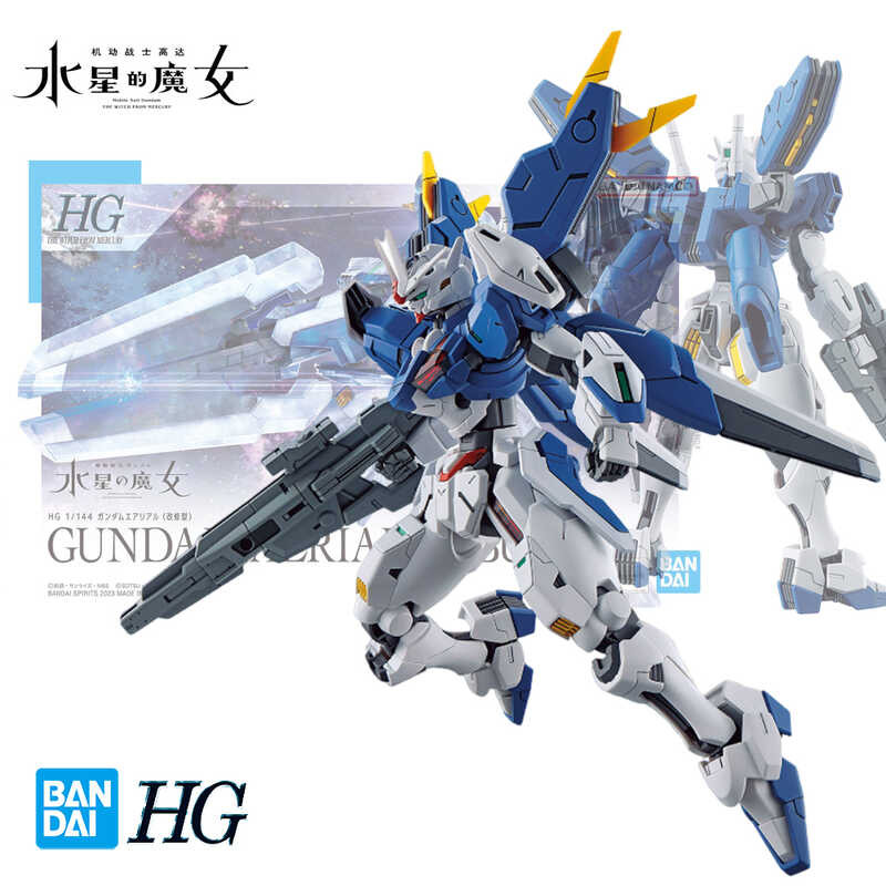 Bandai ☆ Genuine HG 1/144 Am AERIAL REBUILD AM Anime Action Figure ...