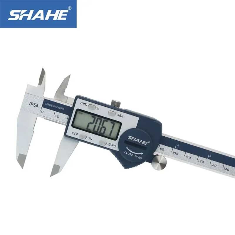 SHAHE a Digital Caliper Measuring Tool Micrometer 6 Inch/150 mm ...