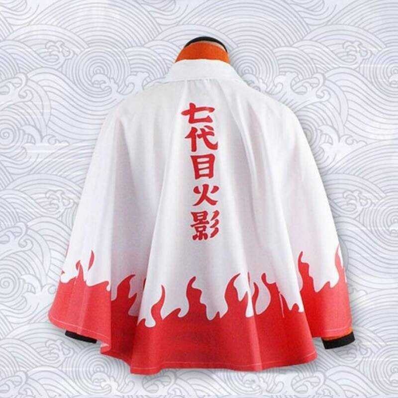 Cosking The 7Th Hokage Uzumaki Naruto Ninja Cloak Cosplay Cape ...