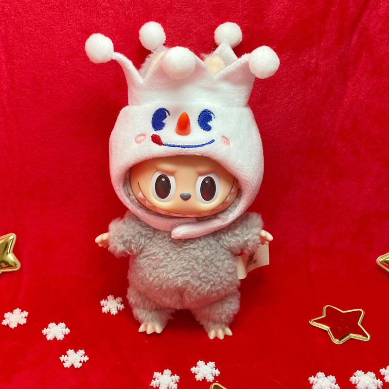 Labubu Hat with Light Cartoon Snowman Christmas Tree Headgear for Have ...