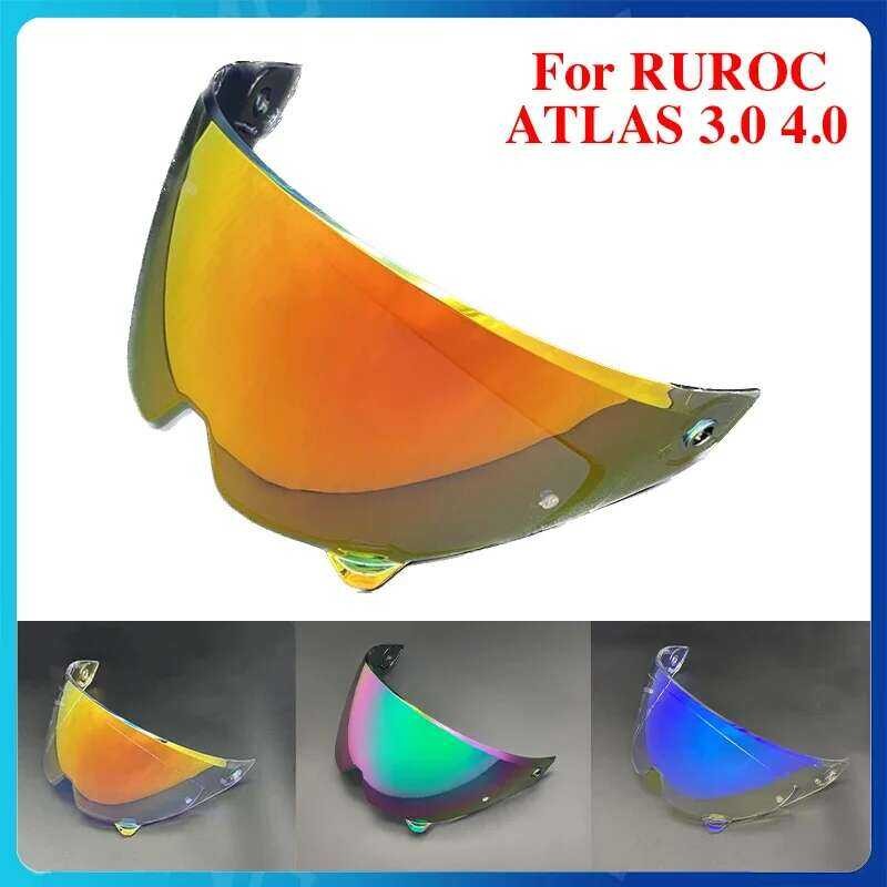 F 1 Motorcycle Helmet Lens For RUROC ATLAS 3.0 4.0 Visor Windshield ...