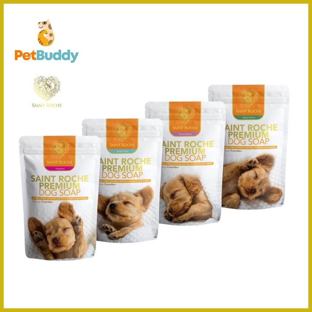 ST. ROCHE PREMIUM DOG SOAP 135G HAPPINESS | Shopee Philippines