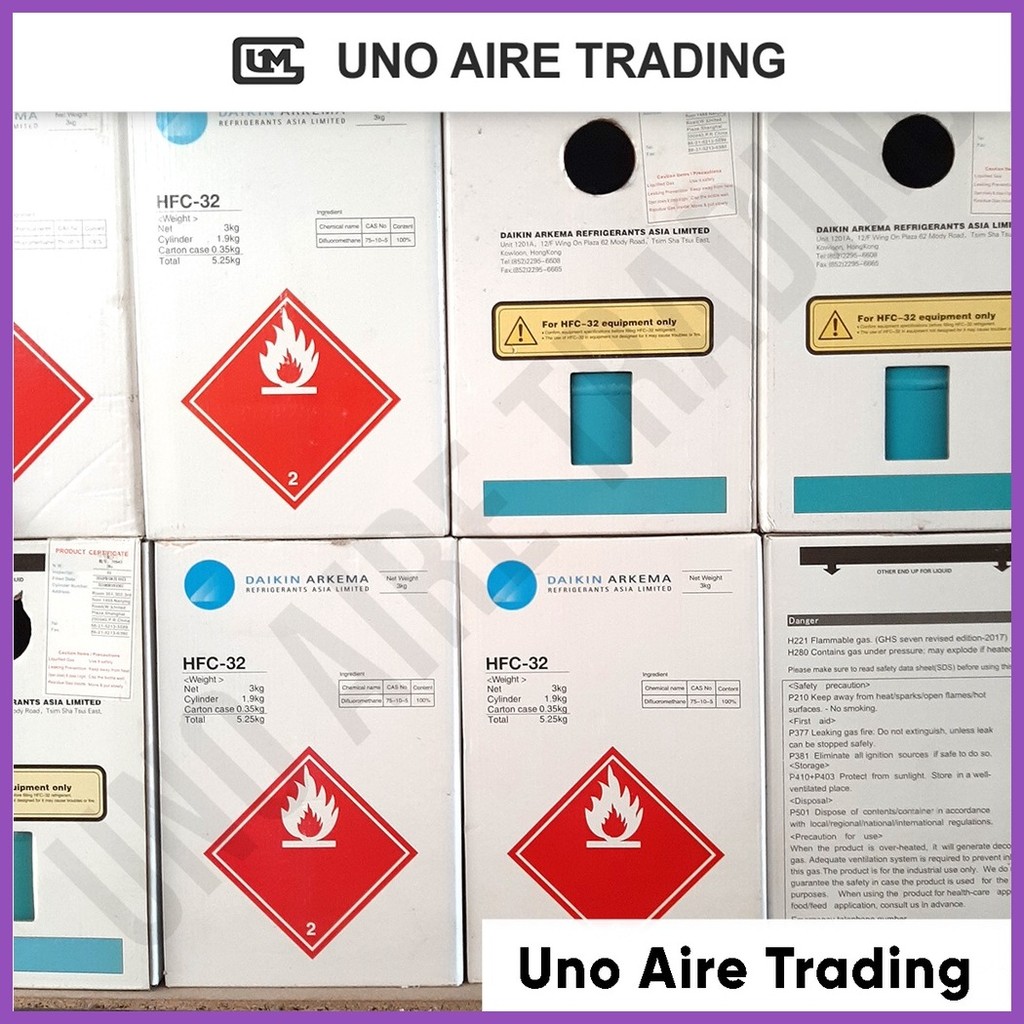 ↨ ⚑ R32 Freon Refrigerant Tank Daikin 3kg | Shopee Philippines