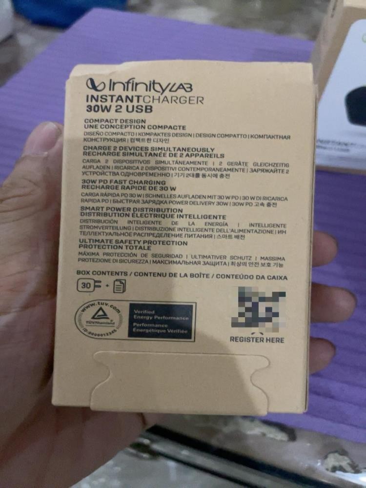 Original genuine Harman Kardon Infinity 30W fast charging head, gallium ...