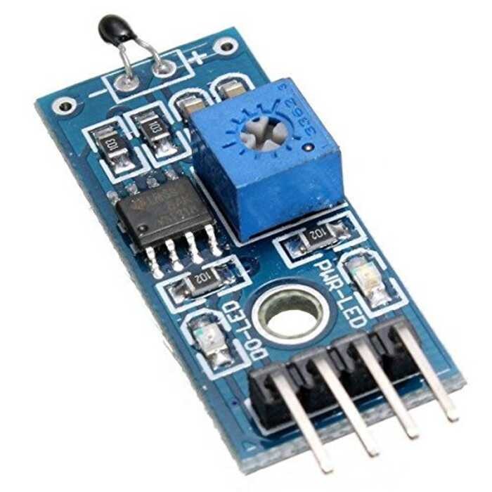 4-pin temperature sensor module, thermistor thermal sensor, 4-wire system | Shopee Philippines