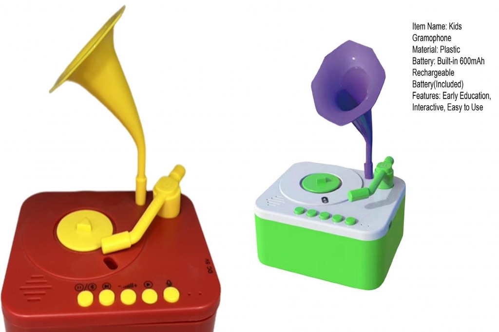 ccooamani| Early Education Gramophone Kids Learning Phonograph ...