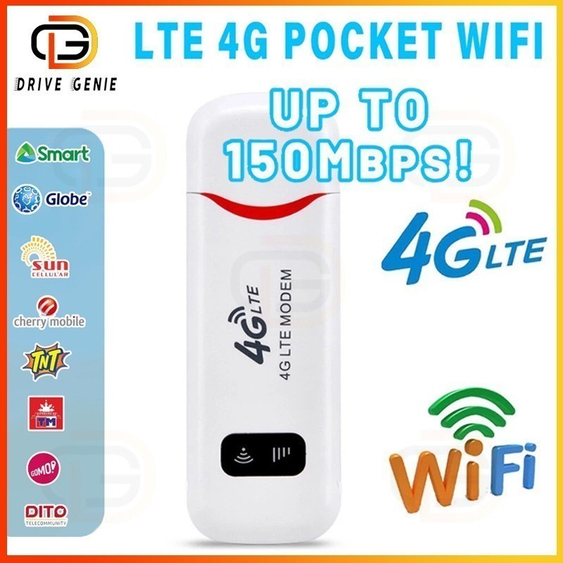 Wireless 4G LTE 150Mbps WiFi Router Modem Portable WiFi Universal SIM ...
