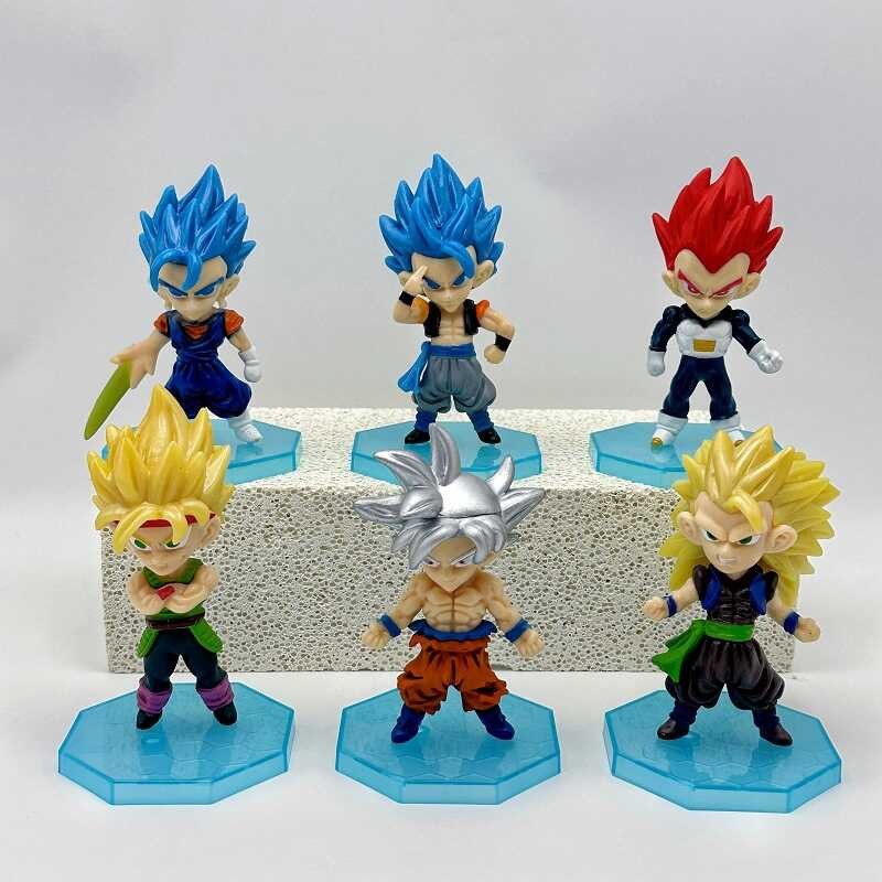Dragon Ball Handmade Anime Peripheral Super Saiyan Sun Wukong Beijita Q ...