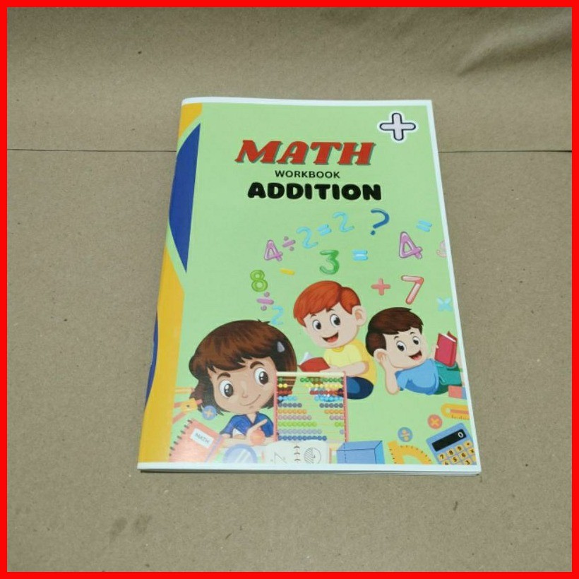 ๑ Math Booklet / Worksheet 60/120pages Addition, Subtraction ...