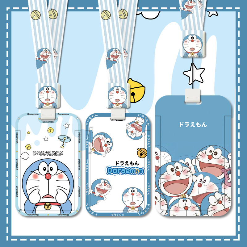 Cartoon Cute Student Campus Telescopic Rice Bus Subway Access with Rope ...