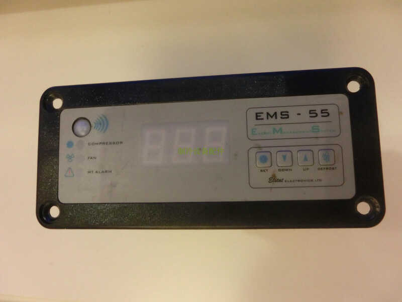 Coca Cola Sanyo display refrigerated cold drink cabinet elstat EMS-55 electronic freezer ...