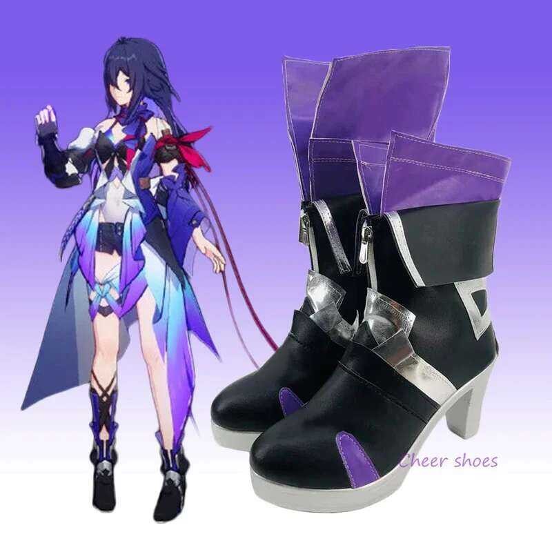 Tt Honkai Star Rail Boots Comic Halloween Party Seele Cosplay Costume ...