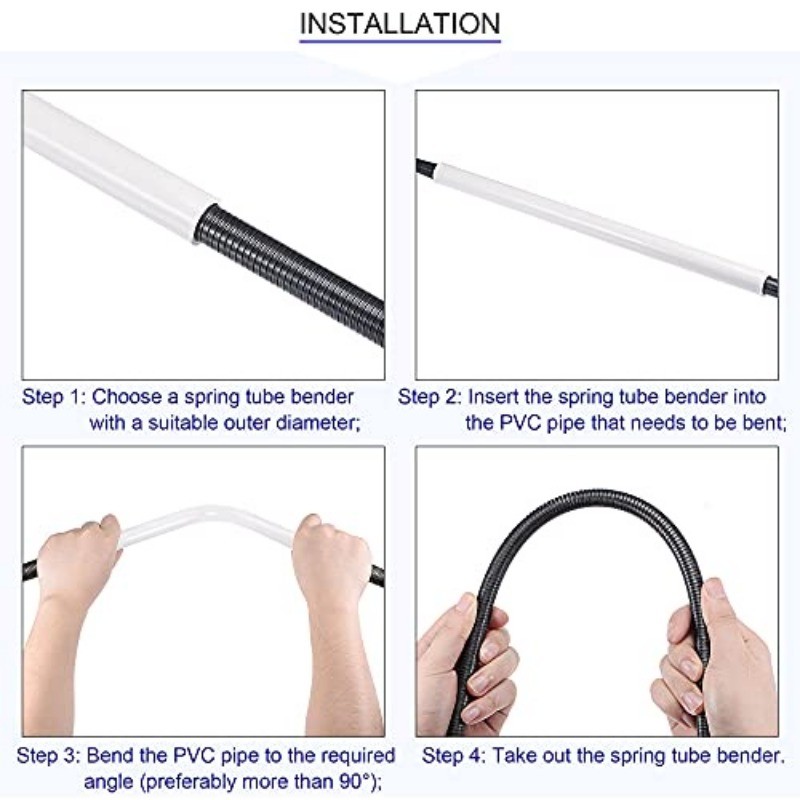 Spring Pipe Bender 43/46cm PVC Pipe Conduit Bender | Shopee Philippines