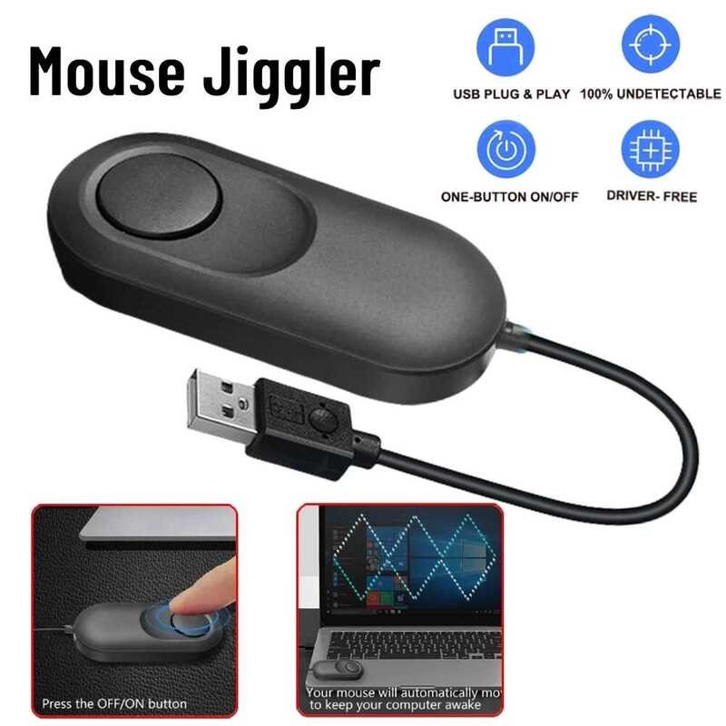 USB 2 E E4 Jiggler Undetectable Mover Keeps Computer Awake For Laptop ...