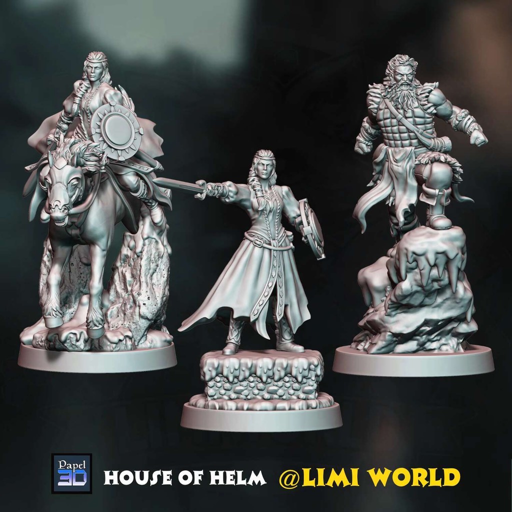 [DND] Helm King Family Princess Hera Third Party Model Magic Ring King ...