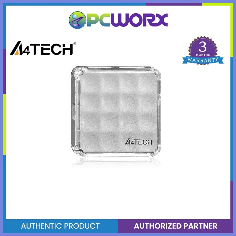 A4Tech HUB-56/HUB-20/HUB-30, Light-weight Design, 150 cm Cable, Plug ...