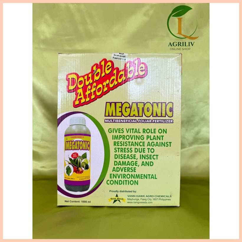 ∆ Megatonic Foliar 1 Liter Twin Pack with Metomil (Vann Hawk) | Shopee ...
