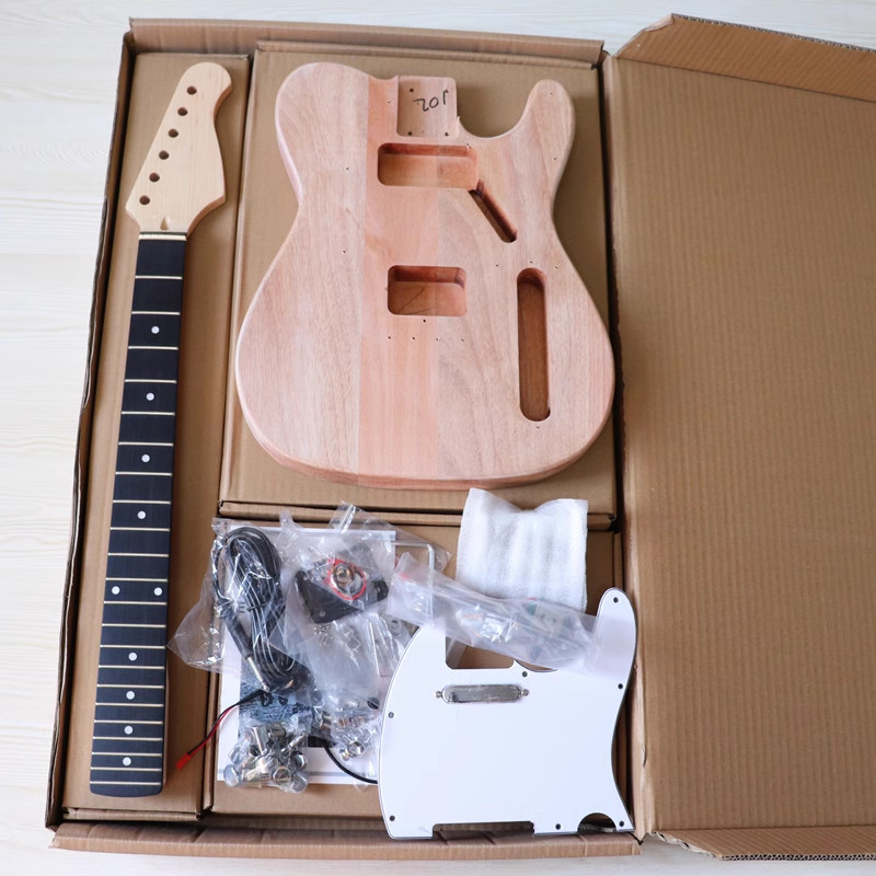 Tele Electric Guitar Kit Guitar Assembly DIY Telecaster Electric Guitar ...