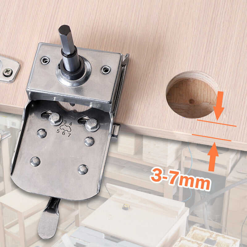 Door Concealed Hinge Jig 35Mm Locking Cabinet Hinge Jig Hinge Drilg Jig ...