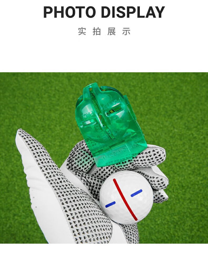 PGM HXQ001 Golf Ball Scoring Device with 2 Scoring Pens Golf Ball Line ...