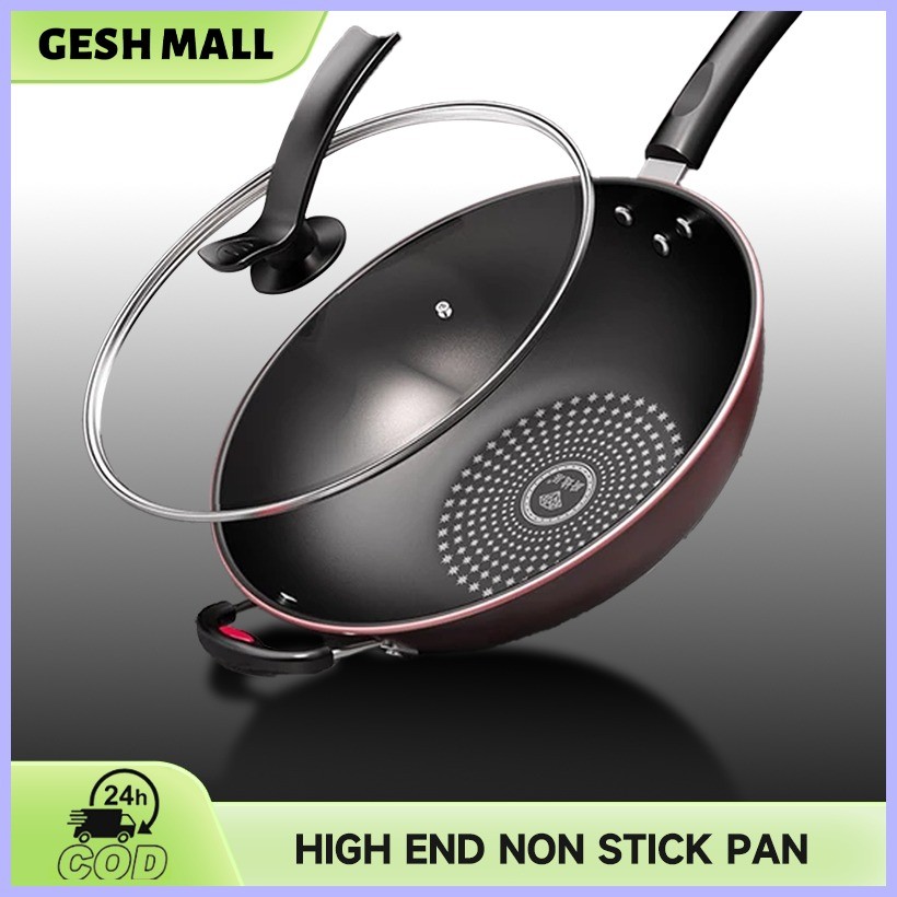 Gesh High-quality Kawali Non stick Frying Pan With Cocer Original Japan ...
