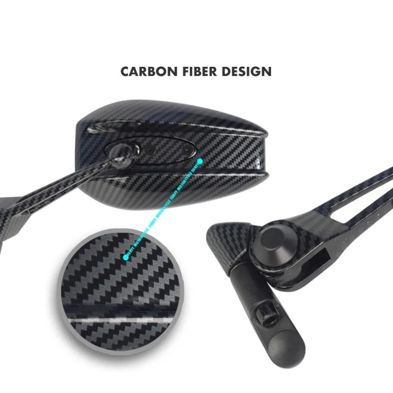 SALE NOW CARBON ALLOY！】Street King Motorcycle Side Mirror V3 360 ...