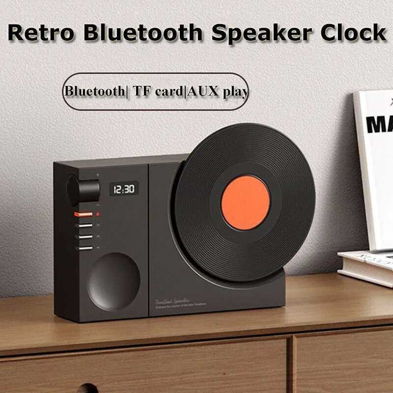 Mini Bluetooth 5.3 Speaker AUX Playback Wireless Hifi Retro Film Sound ...