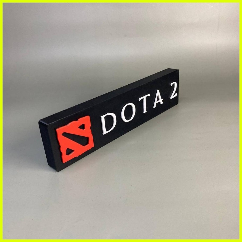 3D Printed Dota 2 Logo Standee Premium Gaming Display | Shopee Philippines
