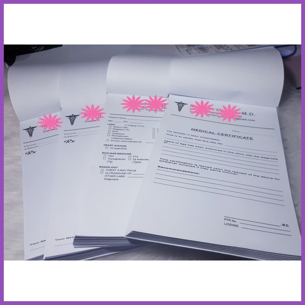 ↫ ↧ Rx Pad | Lab Request | Med Cert. | Dental Clinic Pad | OPD Forms ...