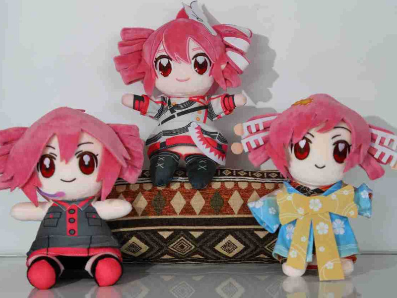BCT Kasane Teto Plush Stuffed Toy Kawaii Miku Plushie Doll Cute Teto ...