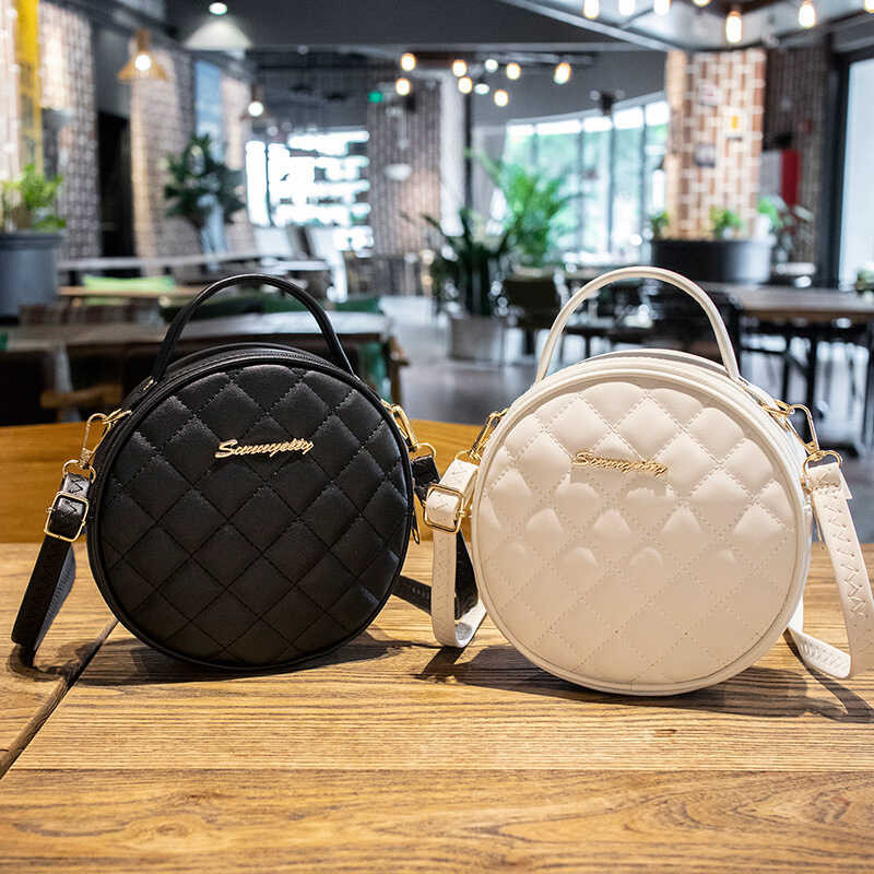 Su's Bags Vintage Small Round Embroidered Women's Handbags Korean Style ...