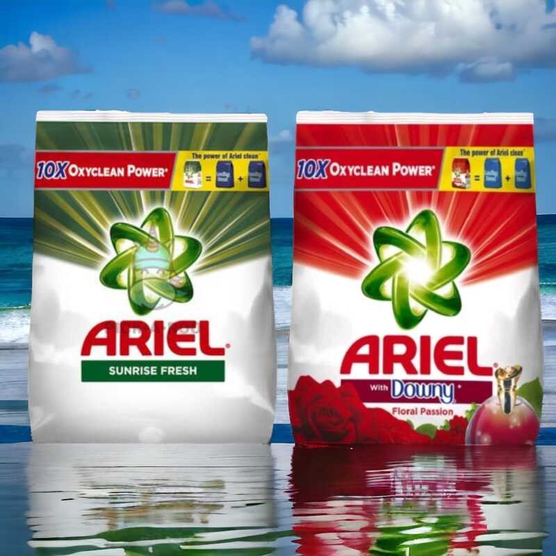 Gate Ariel Powder Detergent With Downy. 2 Variants Ral Passion And ...