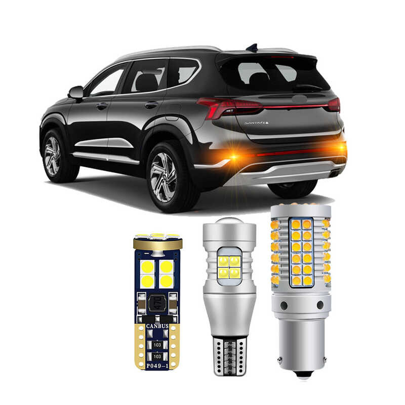 Car 9 For Hyundai Santa Fe 2019 2020 2021 2022 2023 LED Exterior Turn ...