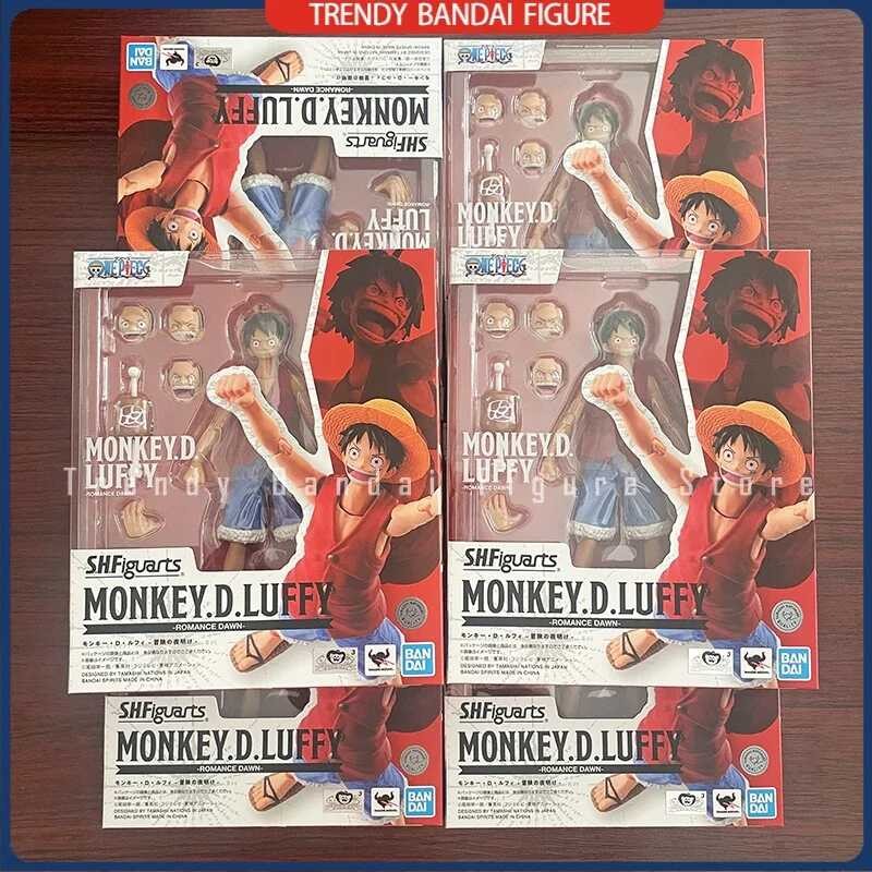 In Stock Original Bandai One Piece Monkey D Luffy Romance Dawn S.H ...