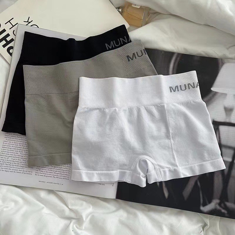 3 PCS Boxer Brief Boyleg Boxer For Women Boxer Shorts For Women Panty ...