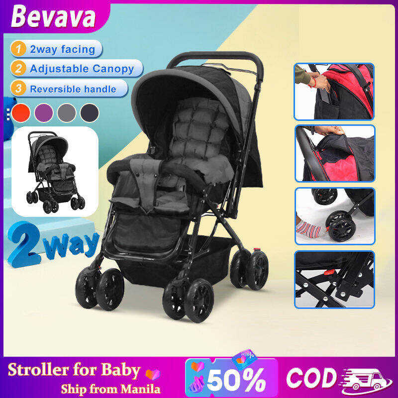Canopy Baby Versatile Stroller With Two-Way Reversible Handle Ideal For ...