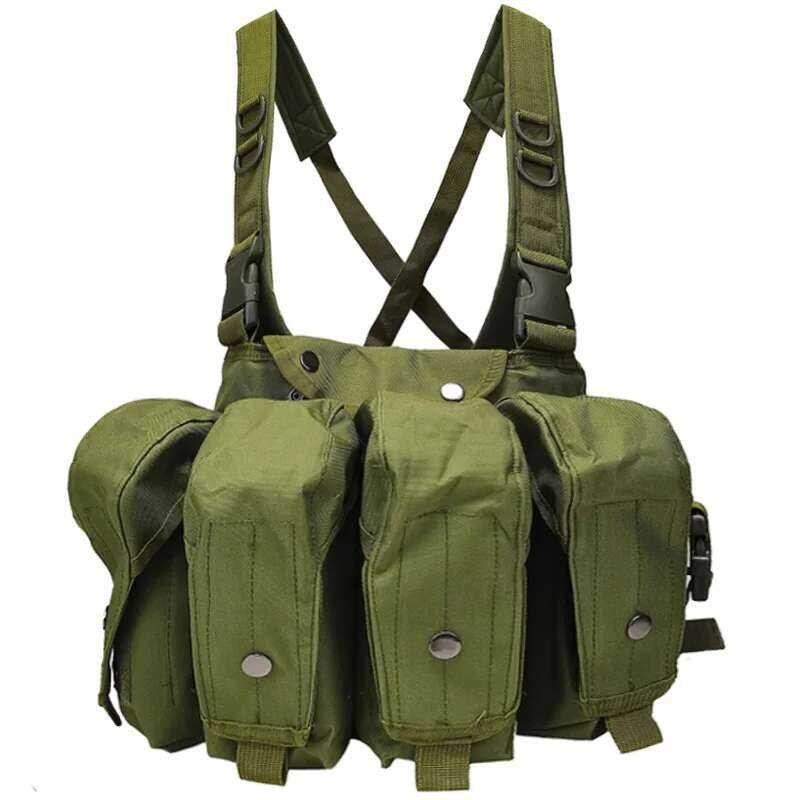 Vest Tactical AK Chest Rig Armor Camouflage Lightweight Hunting ...