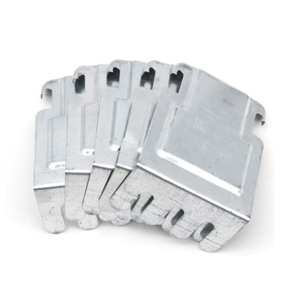 20/50/100PCS W Clip Double Furring Clip Wclip Metal Furring Wall Clip ...