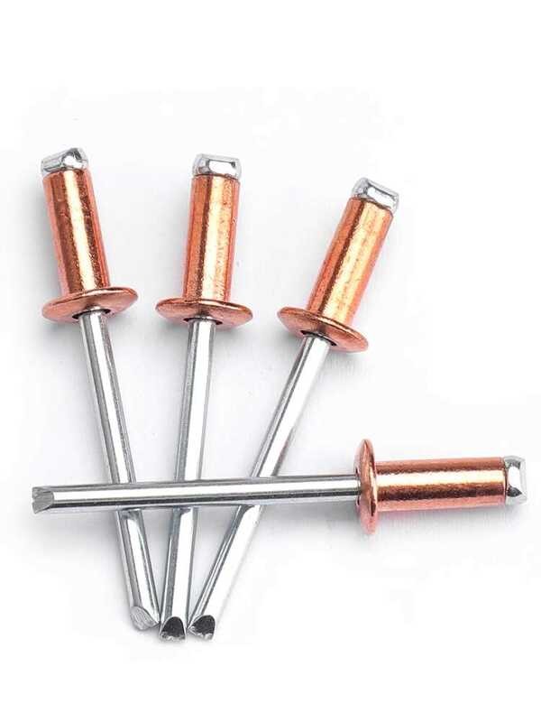 Han Guwei M2.4M3.2M4M4.8 Purple copper core pulling rivet Half round ...